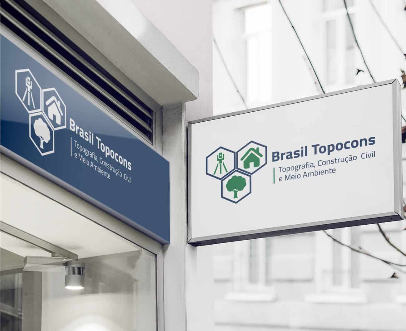 Identidade visual - Brasil Topocons - Debaro Assessoria em Marketing